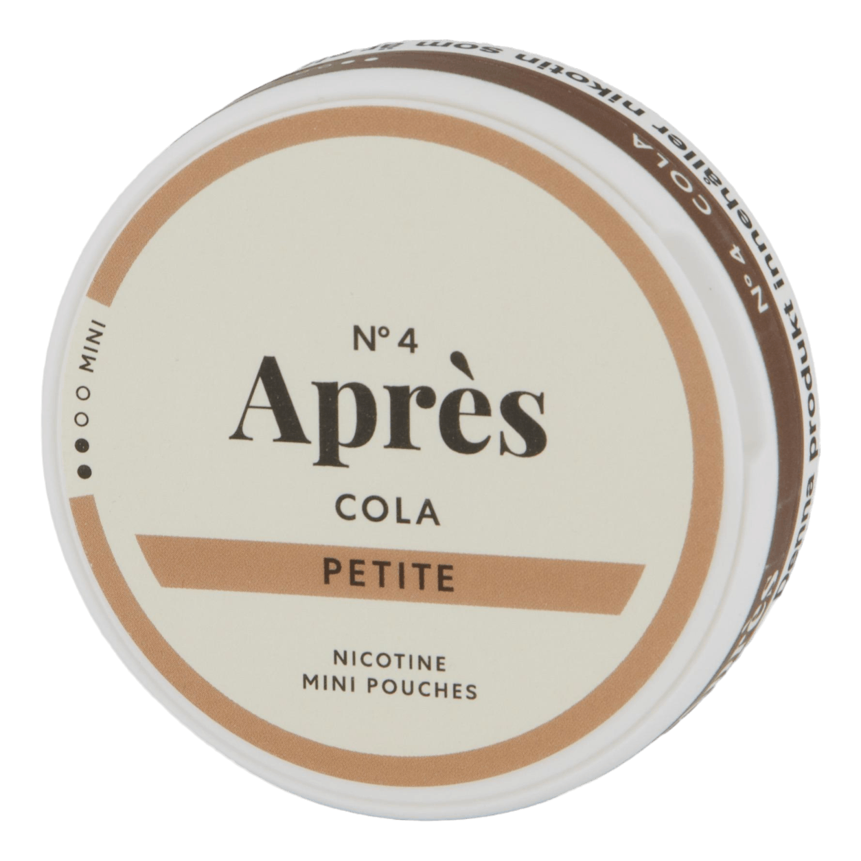 APRÈS No. 4 Cola Petite Mini – Nicotinos
