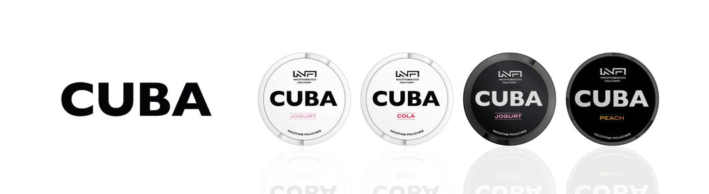 CUBA | All-White Nicotine Pouches Online – Nicotinos