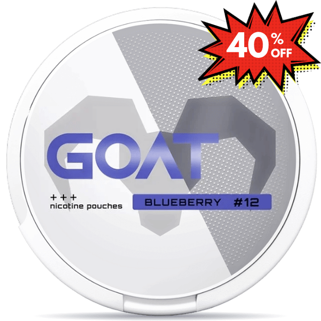 GOAT Blueberry #12⚡️Express Shipping – Nicotinos