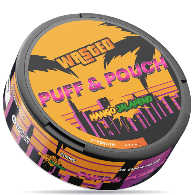 Puff & Pouch Wasted Mango Jalapeno – Nicotinos
