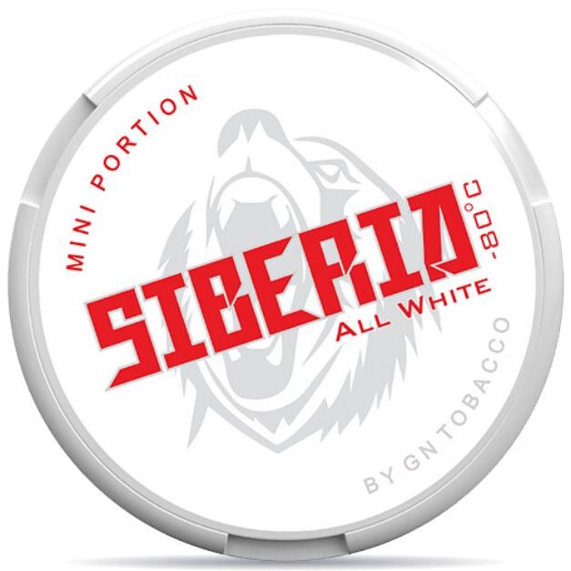 SIBERIA Mini All White Portion | Nicotinos