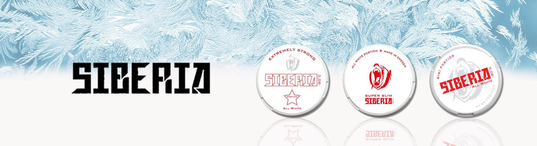 SIBERIA | All-White Nicotine Pouches – Nicotinos