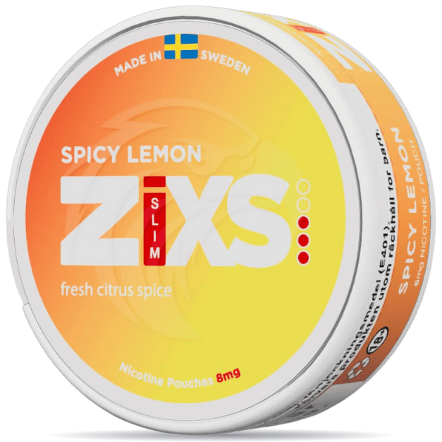 ZIXS Spicy Lemon Slim – Nicotinos