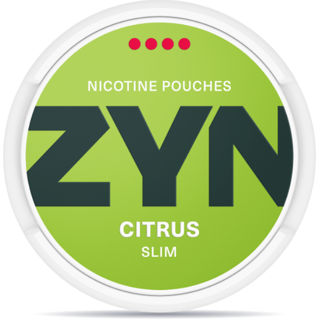 ZYN Citrus Extra Strong Slim – Nicotinos